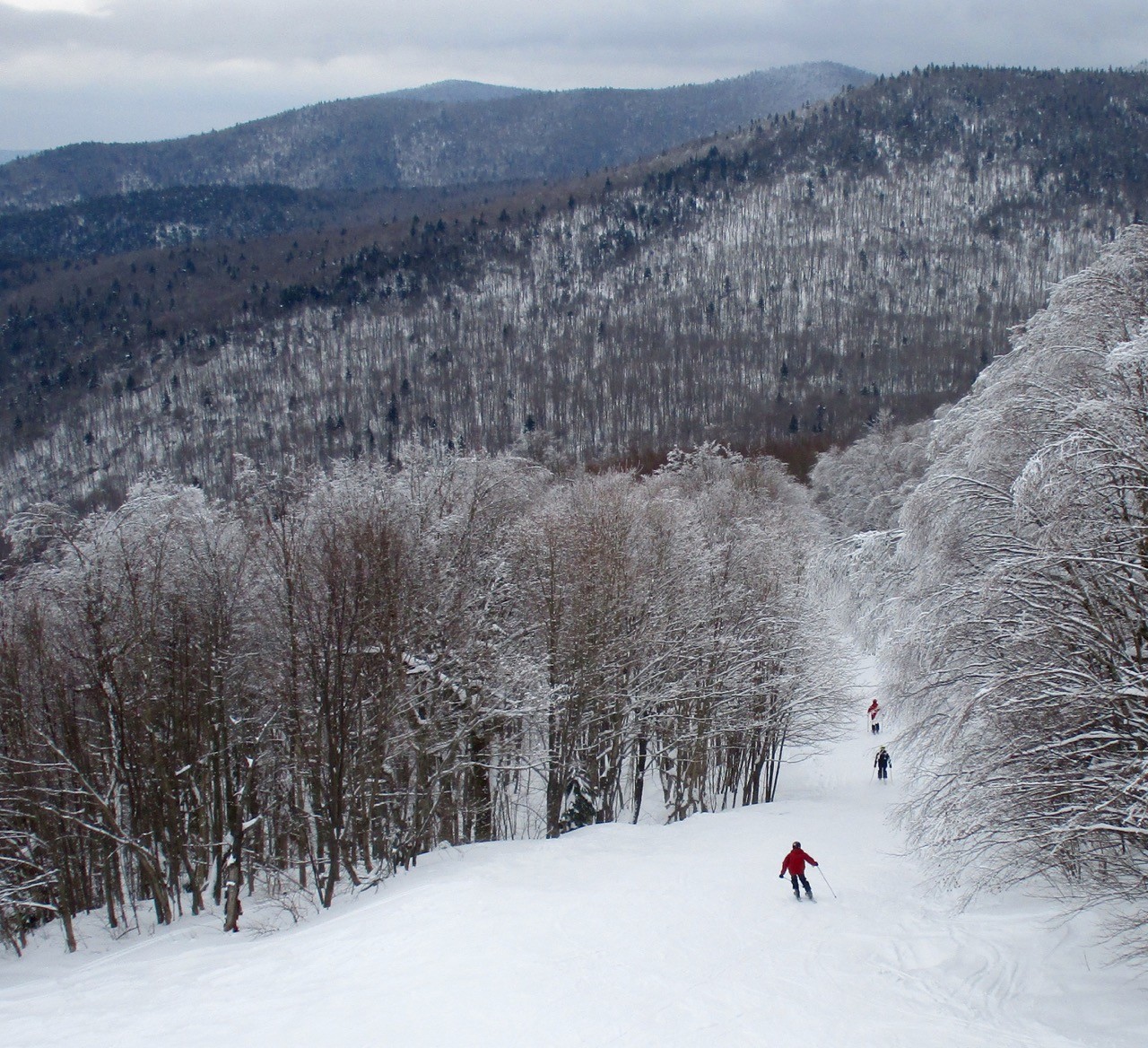 MIDDLEBURY COLLEGE SNOW BOWL, TRANQUILITÉ TOTALE, 16 FÉVRIER 2020 ...