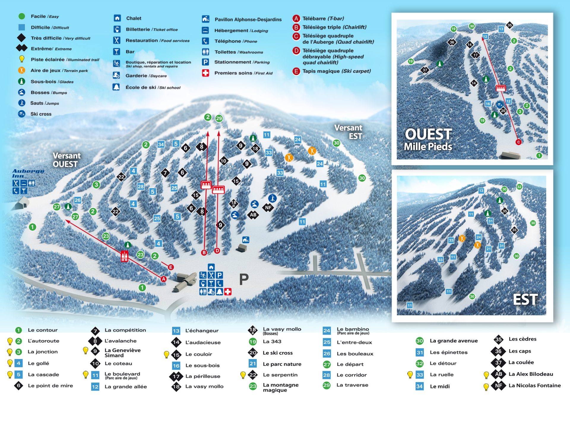 Val-Saint-Côme ouvre un premier parc nature au Québec - Zone.Ski