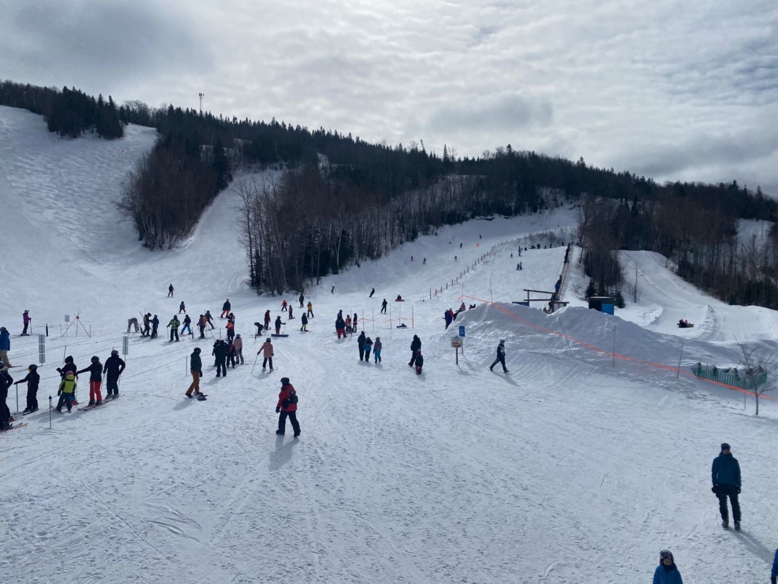Parc du Mont-Saint-Mathieu, un trésor caché, le 7 mars 2021 - Zone.Ski