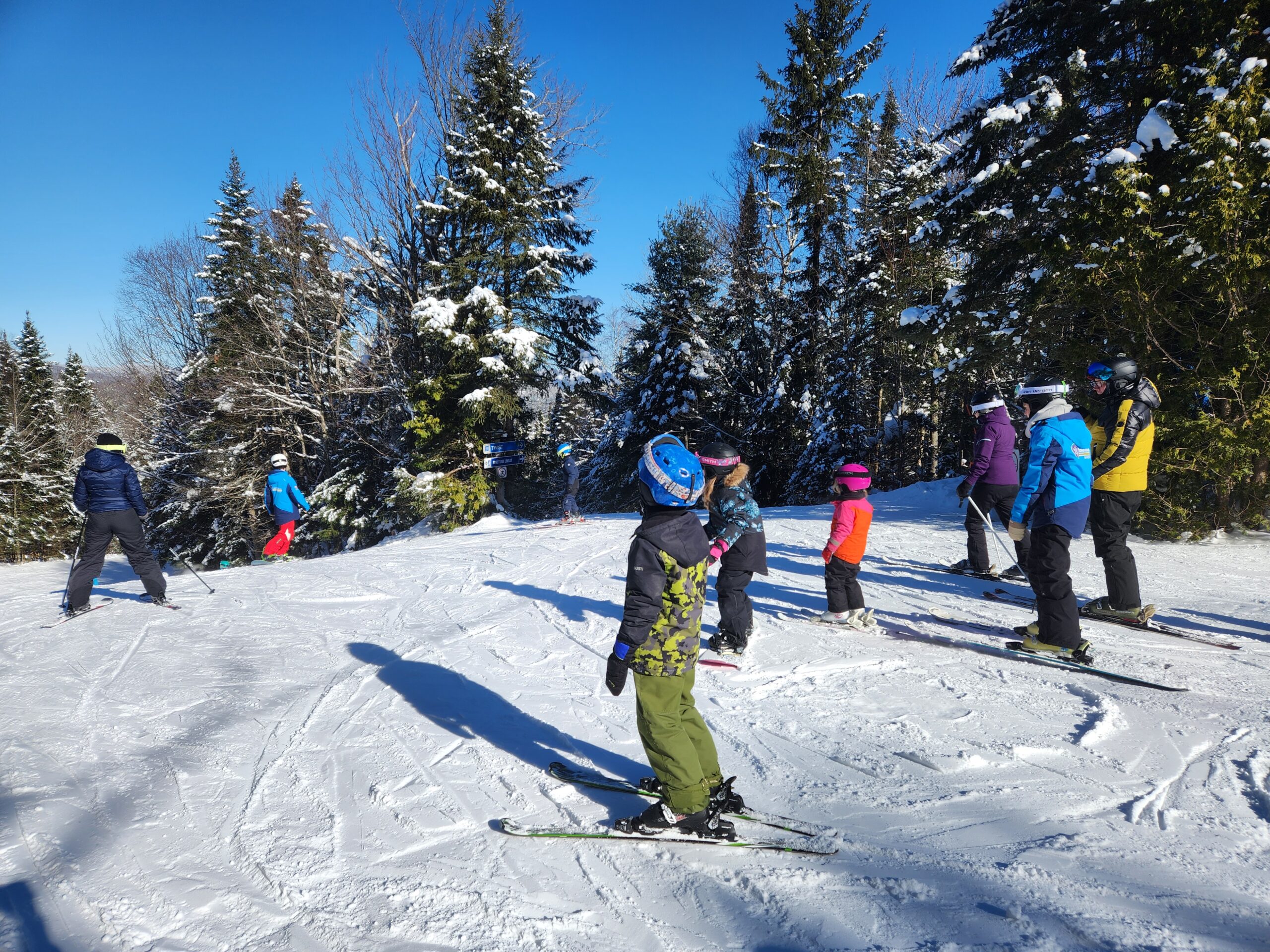 En images: Vallée Bleue, 4 février 2024 - Zone.Ski