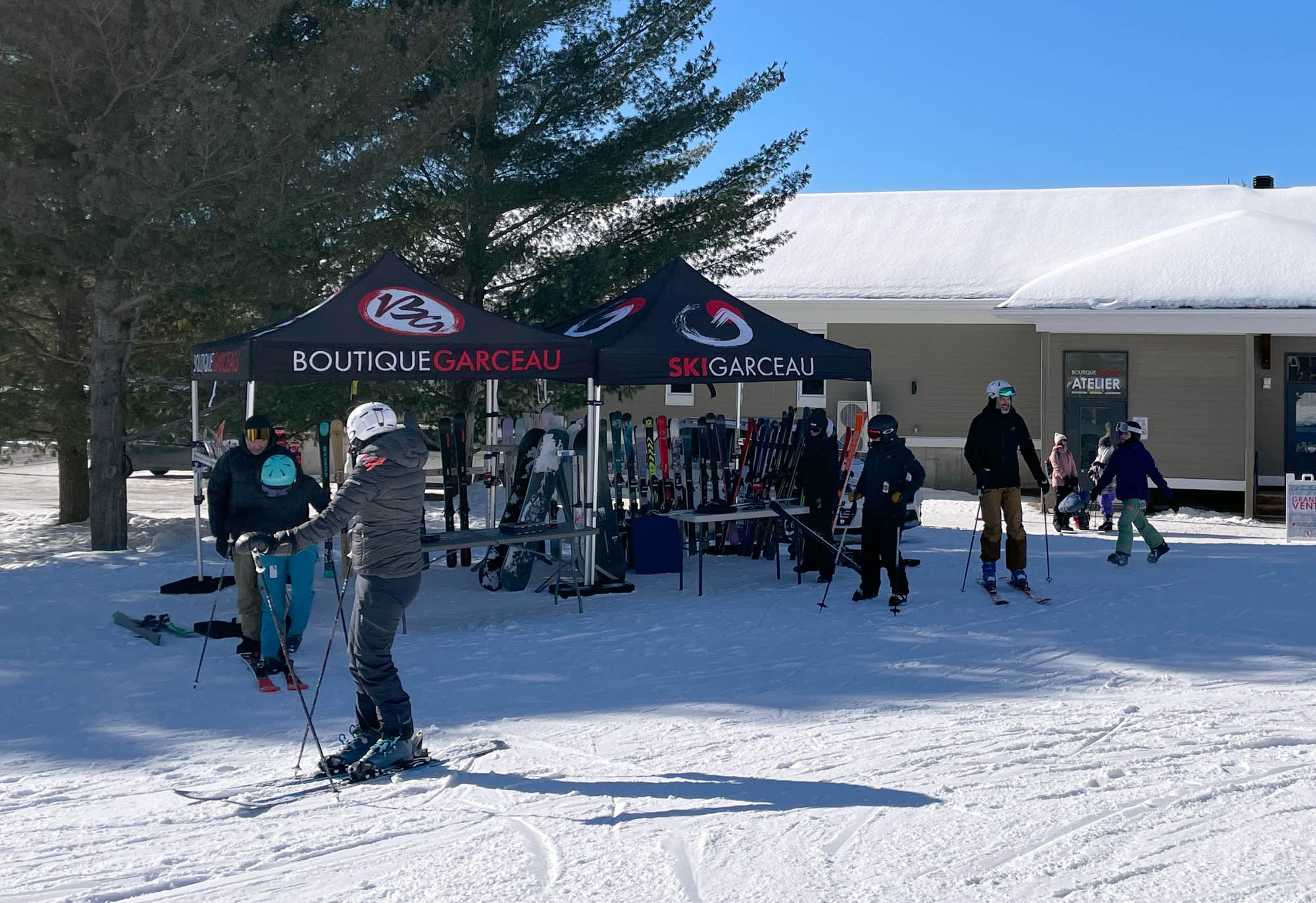 Ski Garceau, 24 février 2024: de coeur et de lumière - Zone.Ski
